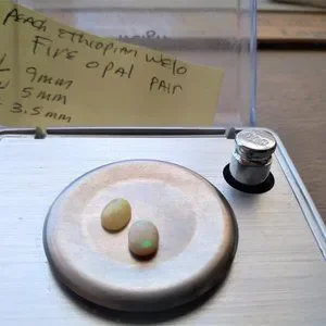 ethiopian | Jewelry | Brilliant Peach Colored Ethiopian Welo Fire Opal ...